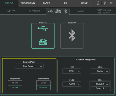 CQ. Multitrack streaming using CQ – Allen & Heath