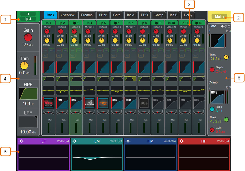 Processing Screen – Allen & Heath
