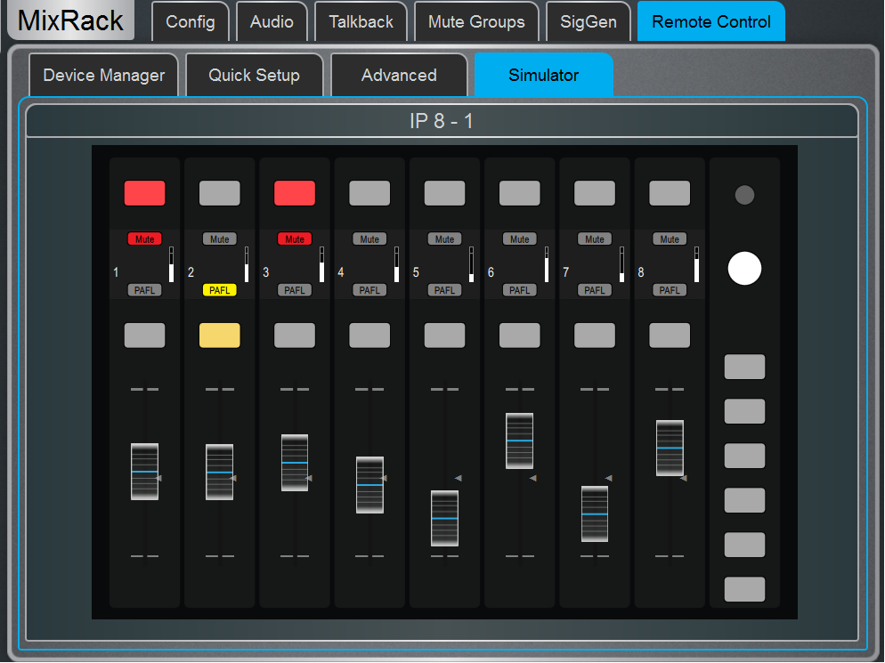 MixRack Setup – Allen & Heath