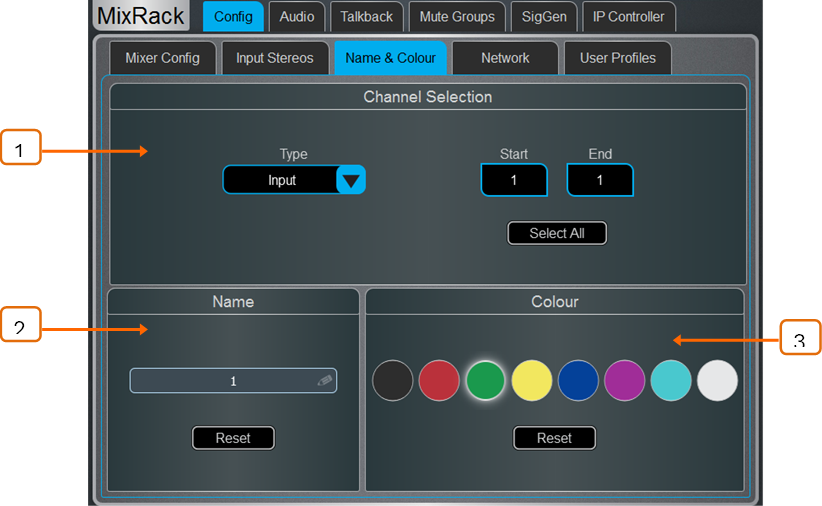 MixRack Setup – Allen & Heath
