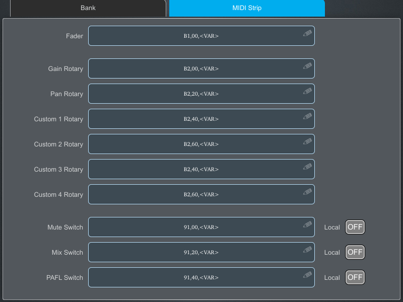 Surface Setup – Allen & Heath