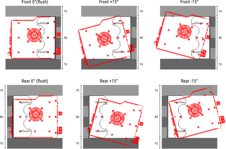 SQ-Rack Fitting Rack Ears – Allen & Heath