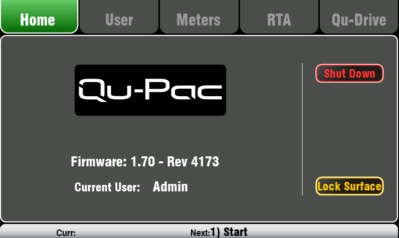 Qu-Pac Getting Started Guide – Allen & Heath